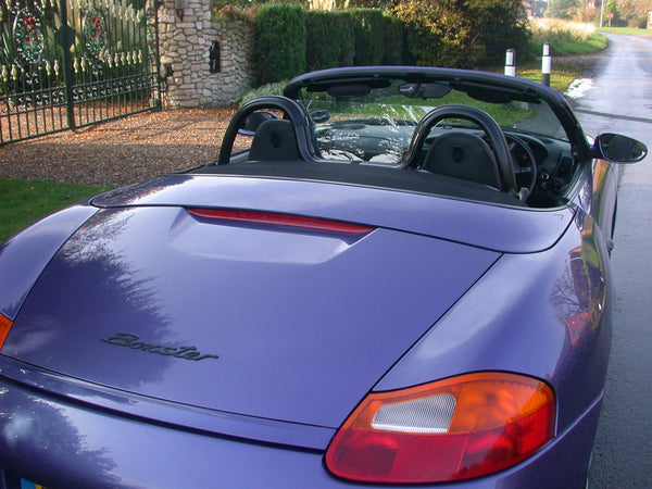Porsche Boxster 986 Wind Deflector 1996-2004 Half Size Clear Perspex ...