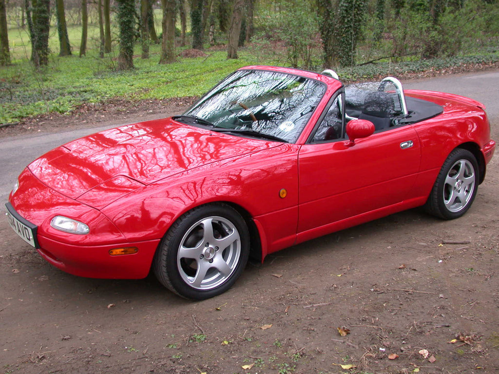 Mazda MX5 Mk1 Wind Deflector 1989-1997 to fit V Style Chrome Roll Bars ...