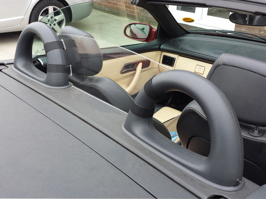 Mercedes SLK R170 1996-2004 HALF Size Wind Deflector Clear Perspex ...