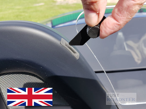 Mercedes SLC Wind Deflector 2017-2019 Clear Perspex – Just Roadster Ltd